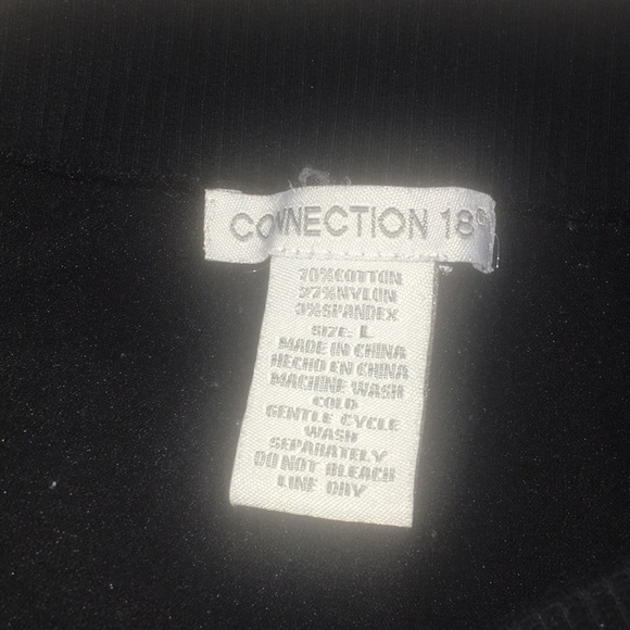 Connection 18 | Pants & Jumpsuits | Connection 8 Black Legging Size L ...